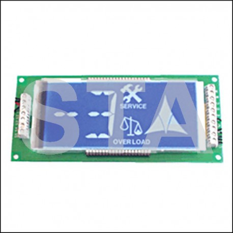 LCD display static