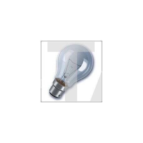 B22 standard lamp 230V 100W